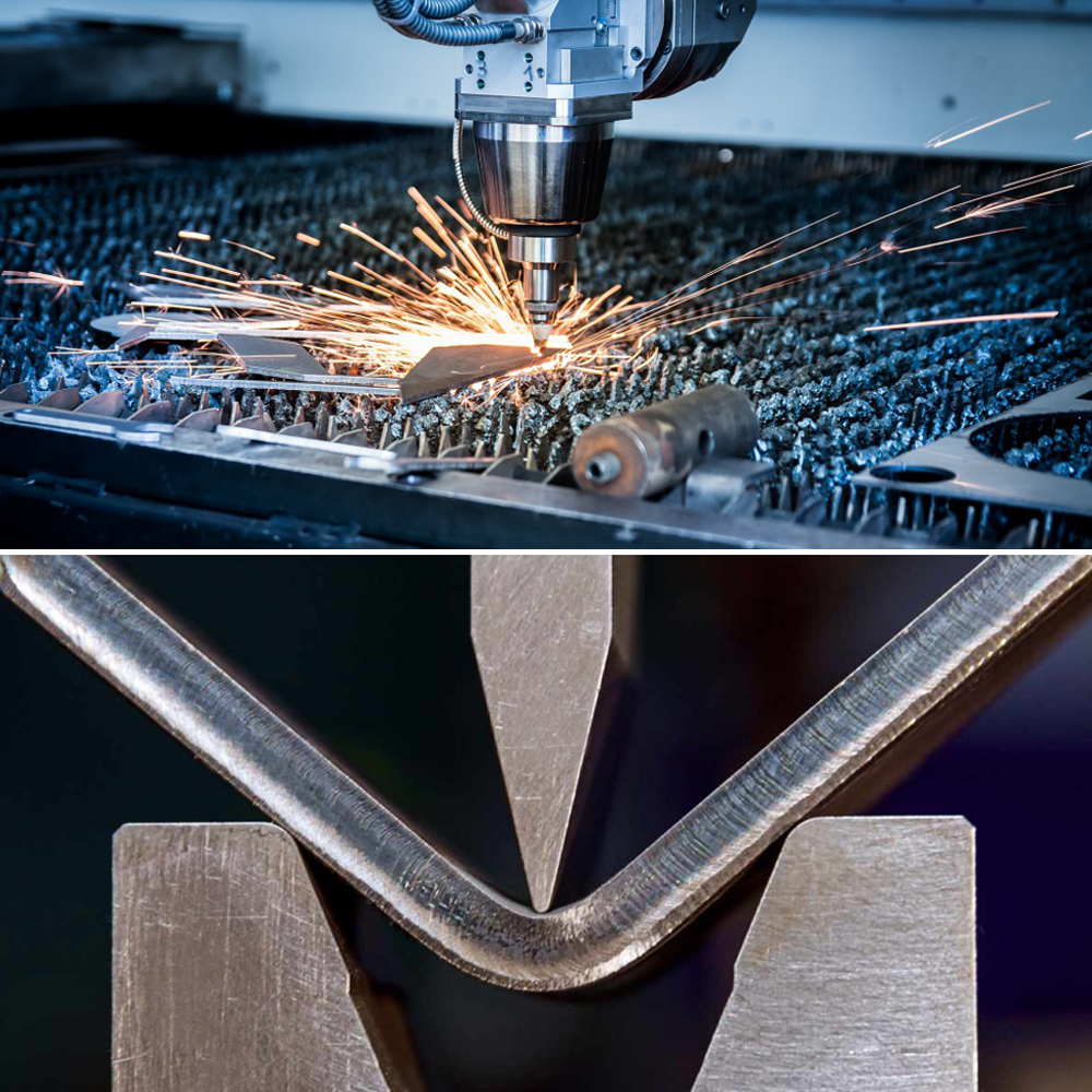 Laser cutting and metal bending - order with delivery across Ukraine